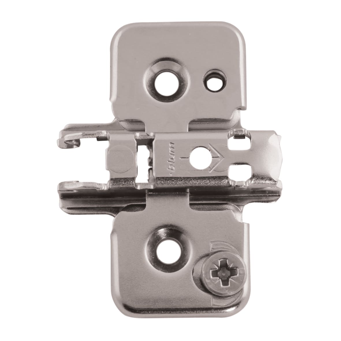 Blum Pressed Steel Mounting Plate - 3mm spacing | IronmongeryDirect ...