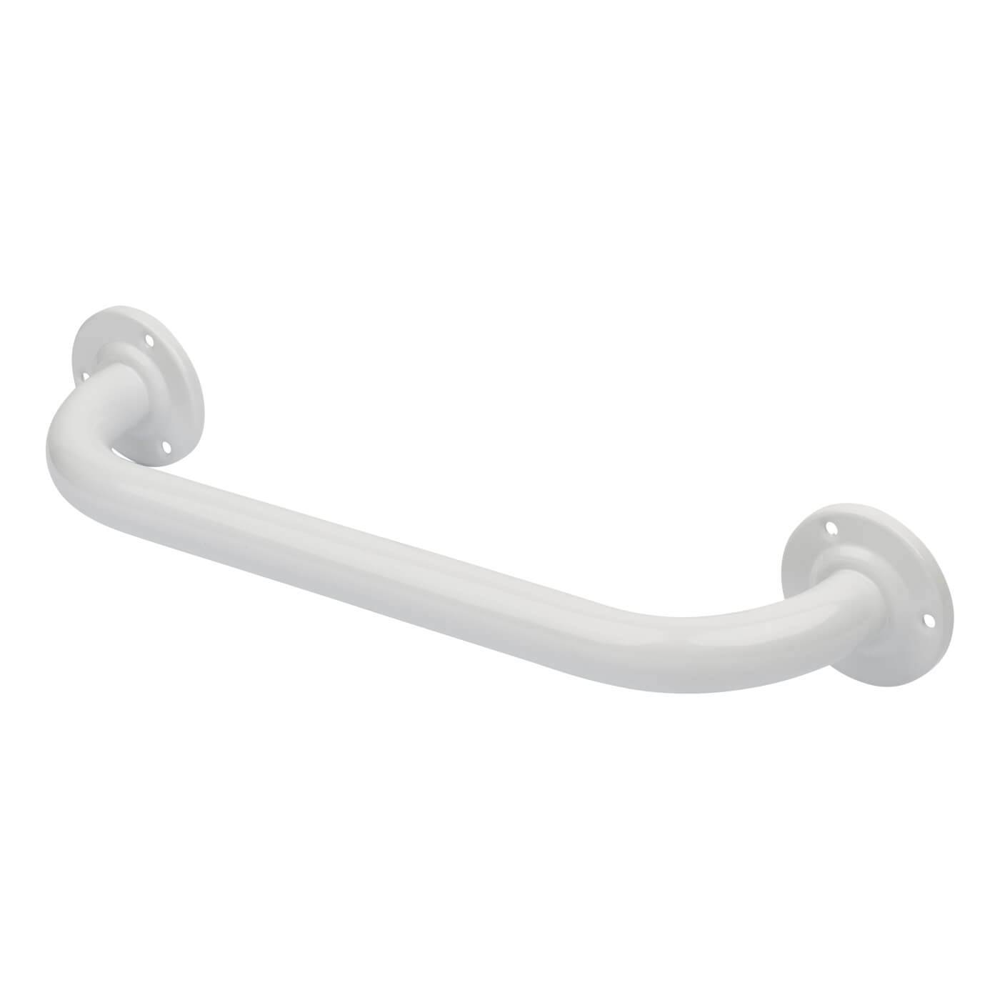 800mm White Trombone Shaped Hinged Support Rail with Leg ...