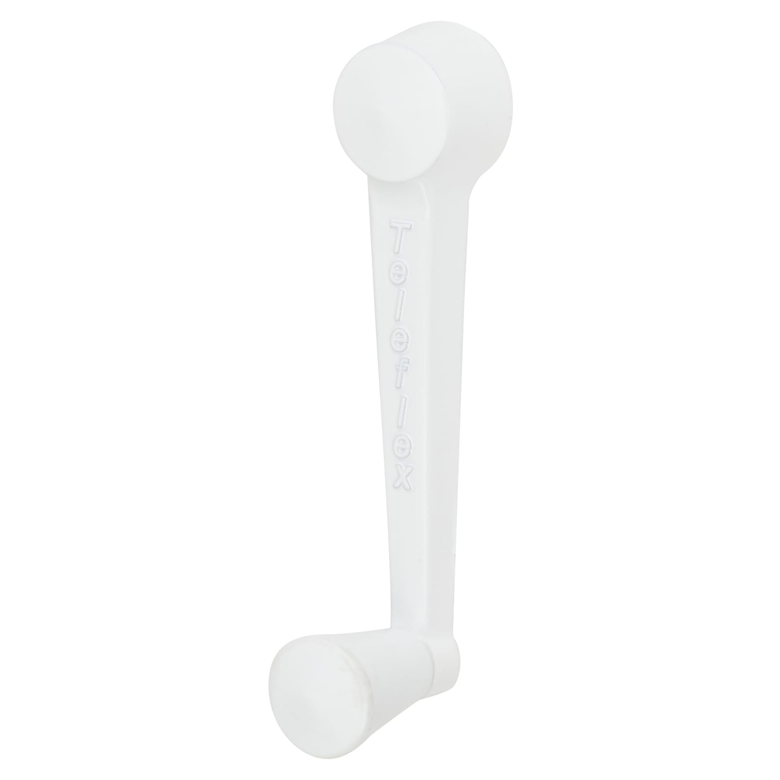 Handle - 100mm - White | IronmongeryDirect | Same Day Despatch