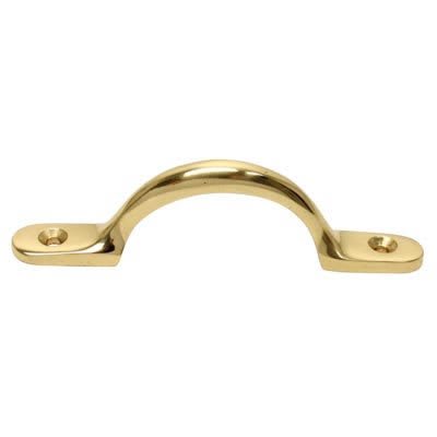 Altro Sash Pull - 100mm - Polished Brass | IronmongeryDirect | Same Day ...