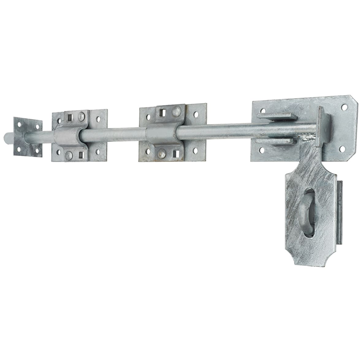 316 Stainless Steel Heavy Locking Garage Door Bolt | IronmongeryDirect ...