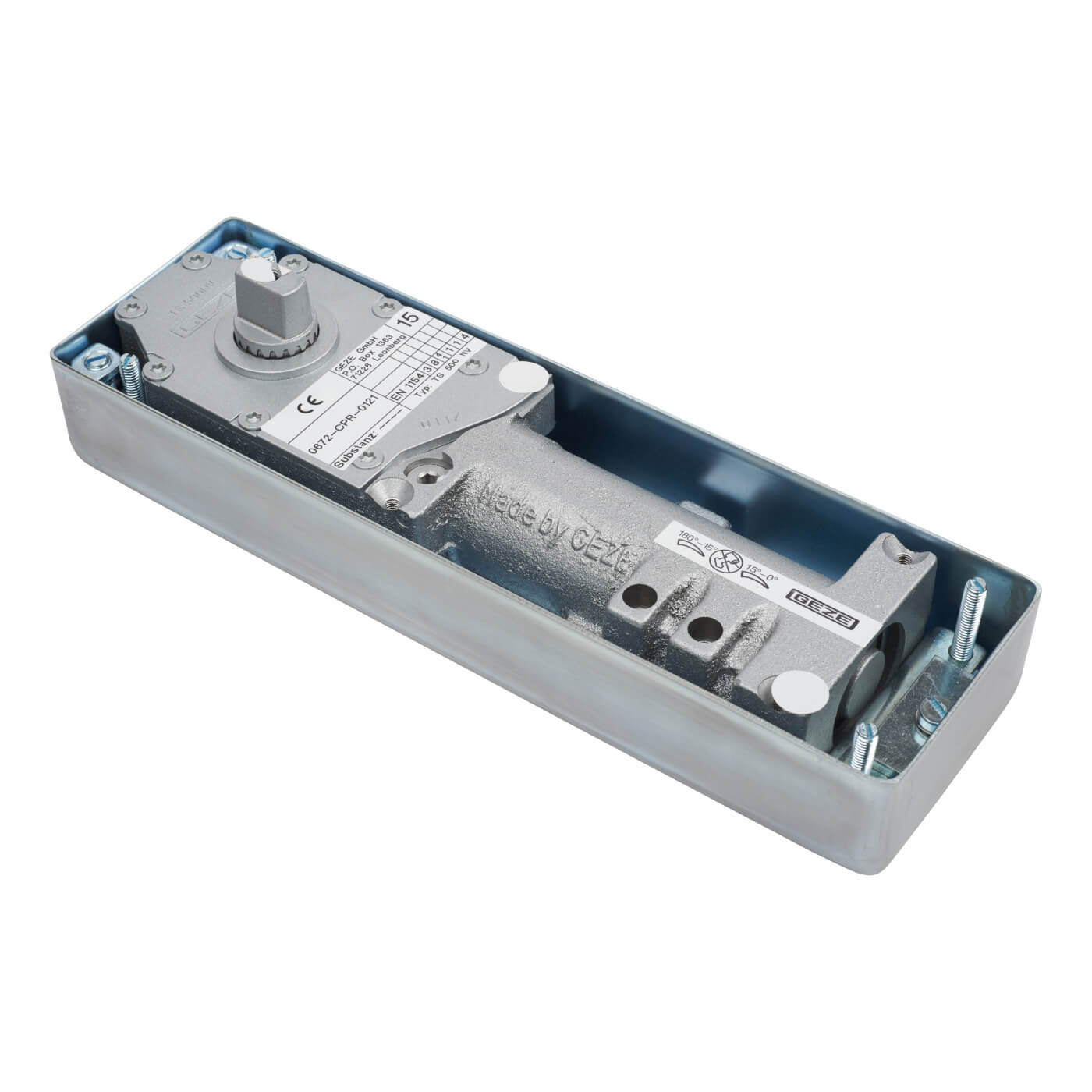 Geze TS500NV Accessory Pack Double Action Satin Stainless Steel ...