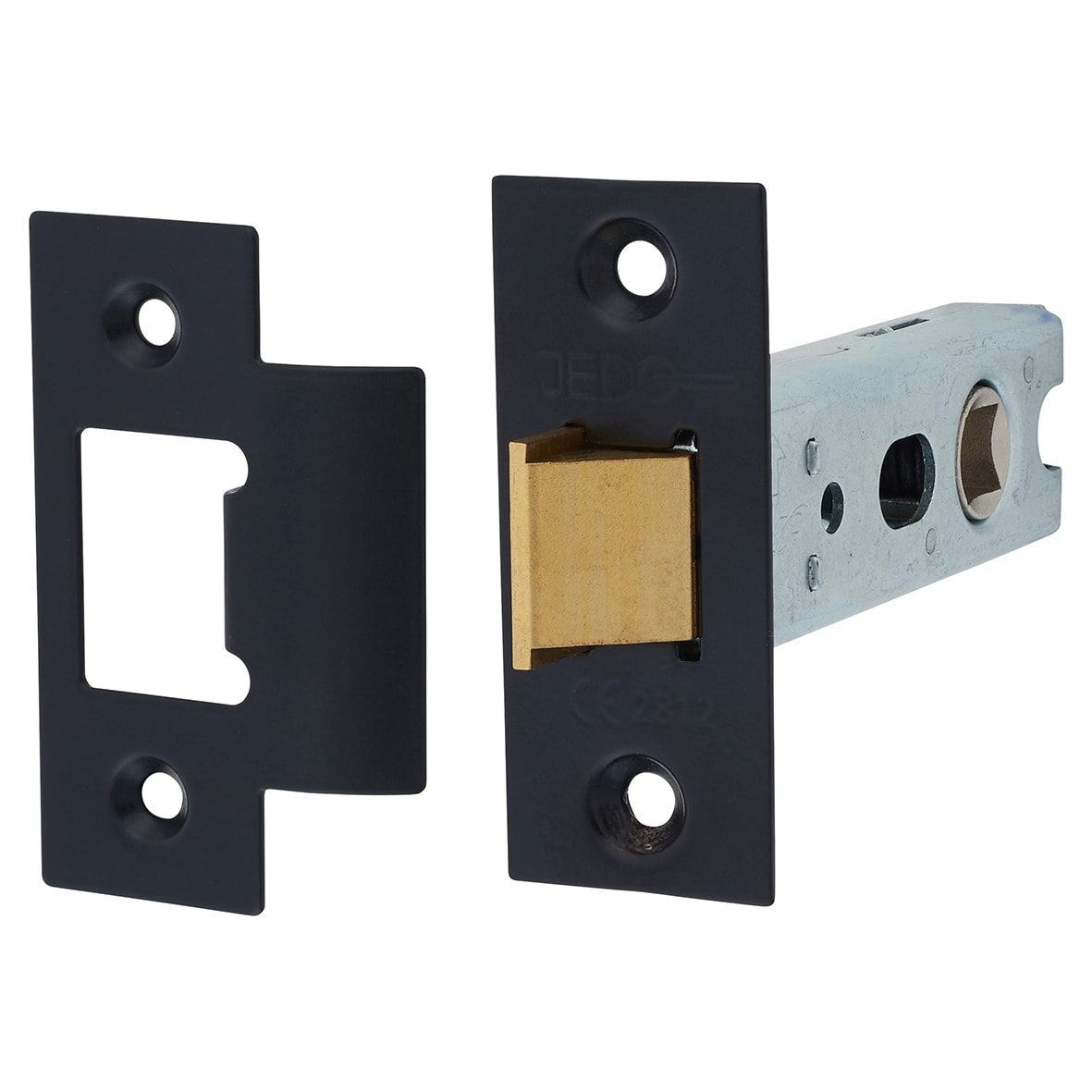 Jedo Heavy Duty Tubular Latch - 76mm Case - 57mm Backset - Square ...