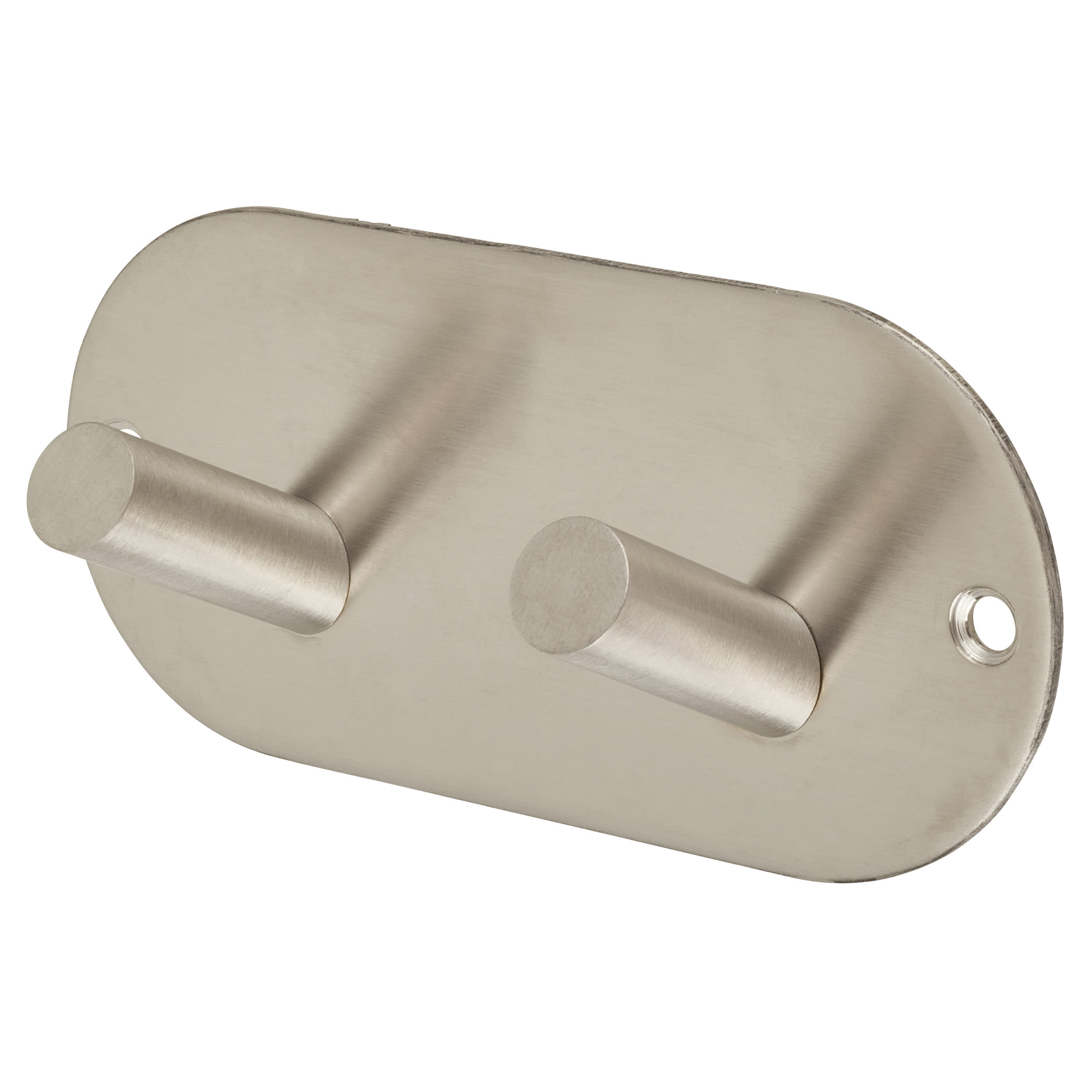Radius Horizontal Hook Plate - 94 x 46mm - Satin Stainless Steel ...