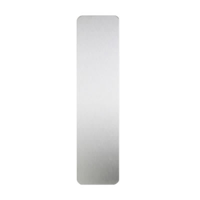 Altro 1.5mm Self Adhesive Finger Plate - 300 x 75mm - Satin Stainless ...