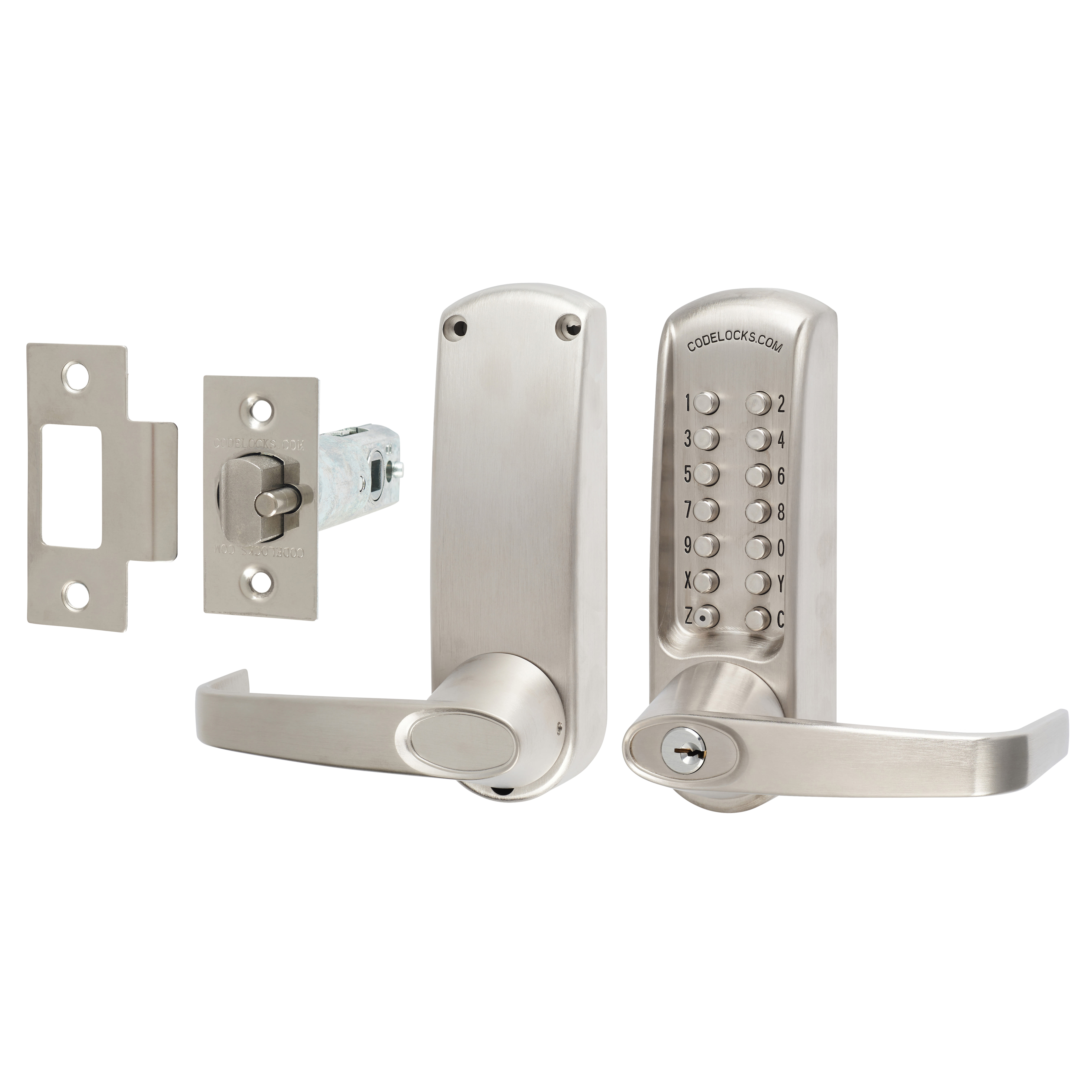 Codelock CL615 Mechanical Lock - Code Free Option - Stainless Steel ...