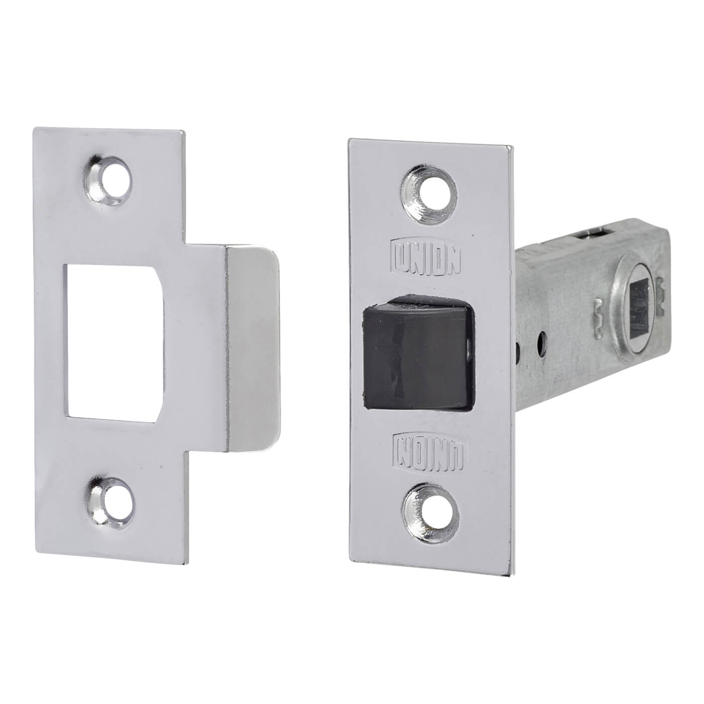 UNION 2648 Tubular Mortice Latch - 80mm Case - 57mm Backset - Silver ...