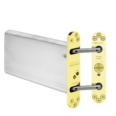 Powermatic R100 Concealed Closer Brass | IronmongeryDirect | Same Day ...