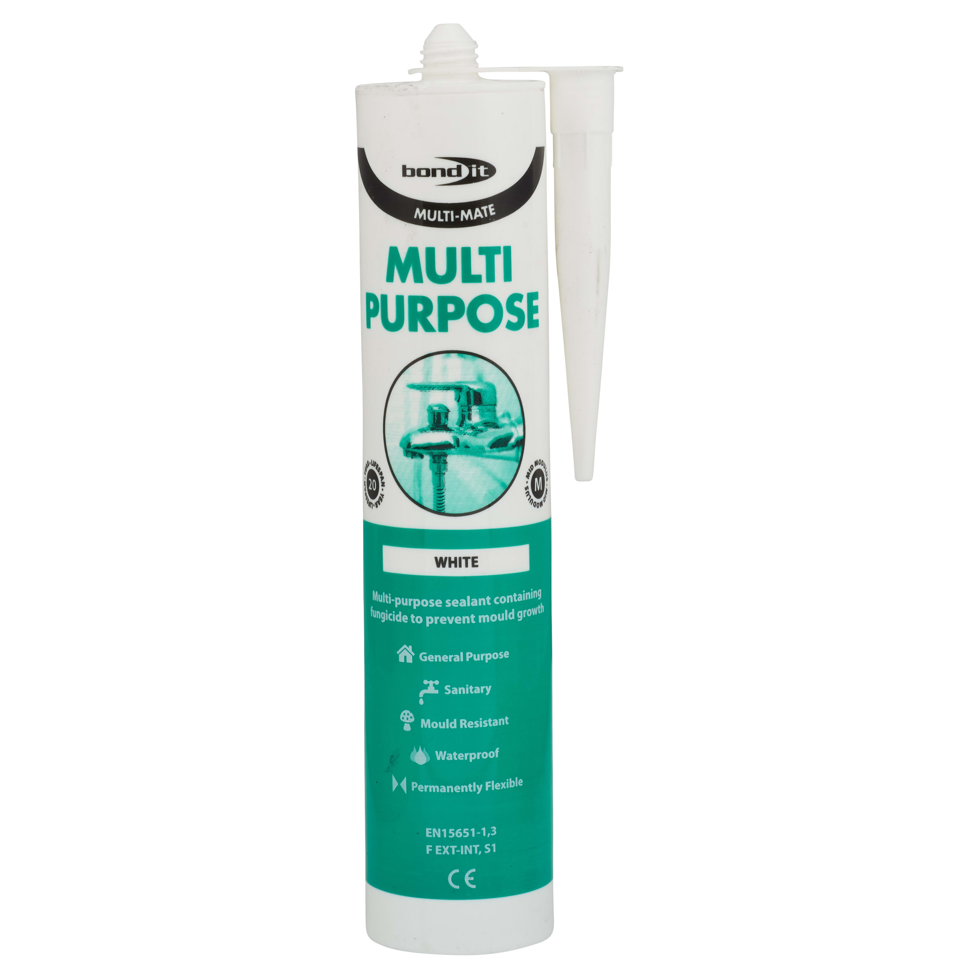 Multi Mate Multi Purpose Silicone White | IronmongeryDirect | Same Day ...