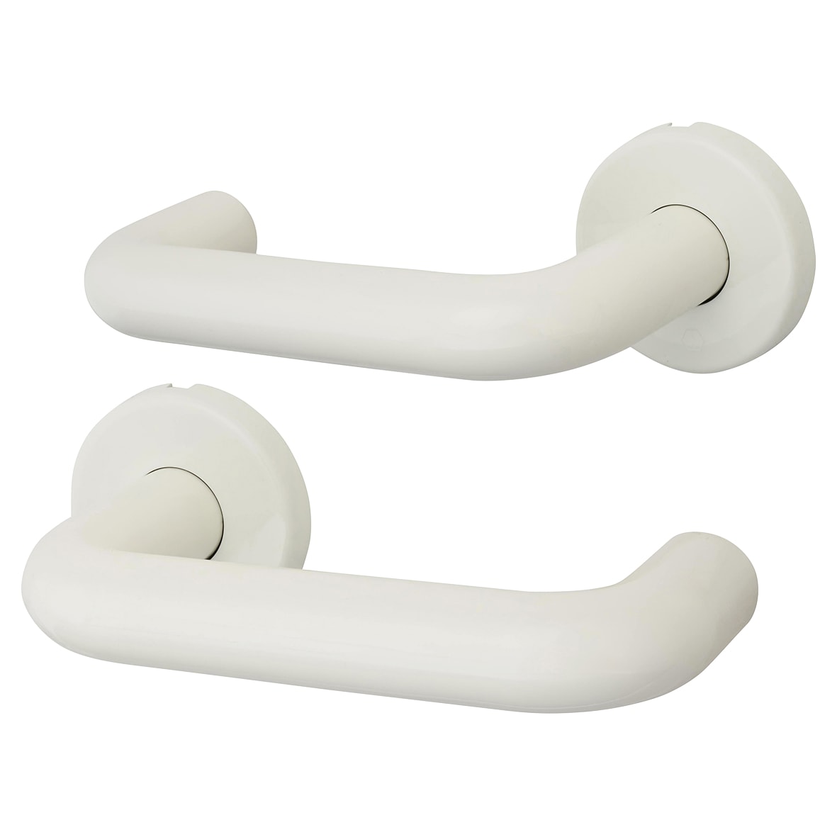 Hoppe Paris Coloured Nylon Steel Core Safety Lever Radius Plate ...