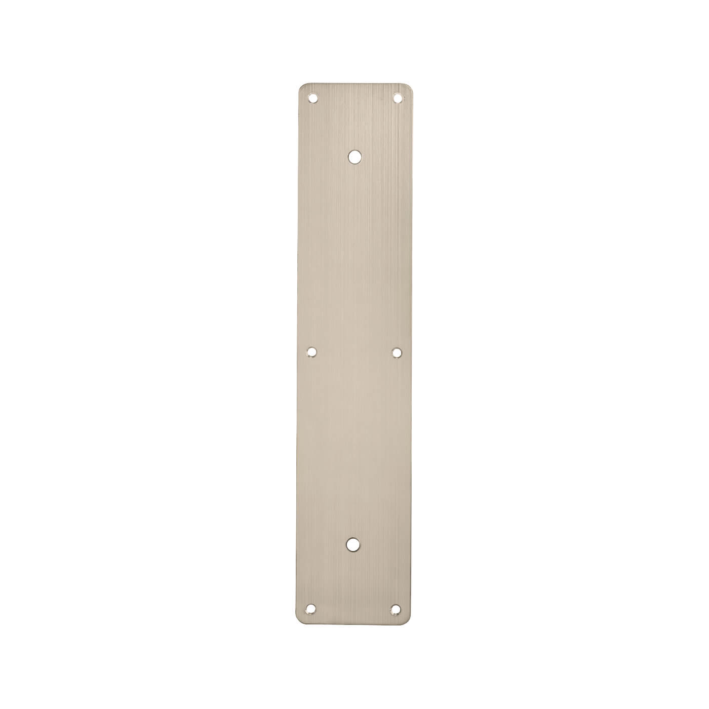 Hampstead Finger Plate with Drilled Centres - 350 x 75 x 1.5mm - 316 ...