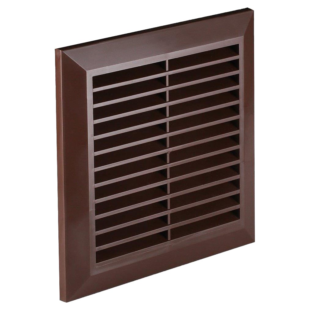 Manrose Gravity Wall Grille - 4"/100mm - Black | IronmongeryDirect ...