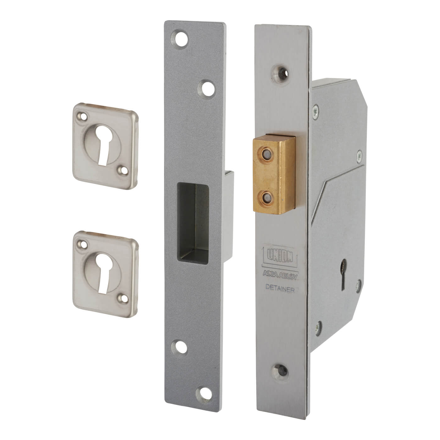 UNION 3G110 5 Detainer High Security Deadlock - 73mm Case - 44mm ...