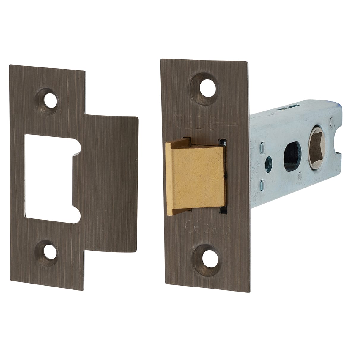 Jedo Heavy Duty Tubular Latch - 76mm Case - 57mm Backset - Square ...
