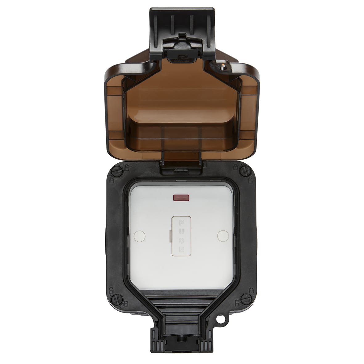 Knightsbridge 13A IP66 1 Gang Outdoor Weatherproof Unswitched Fused ...