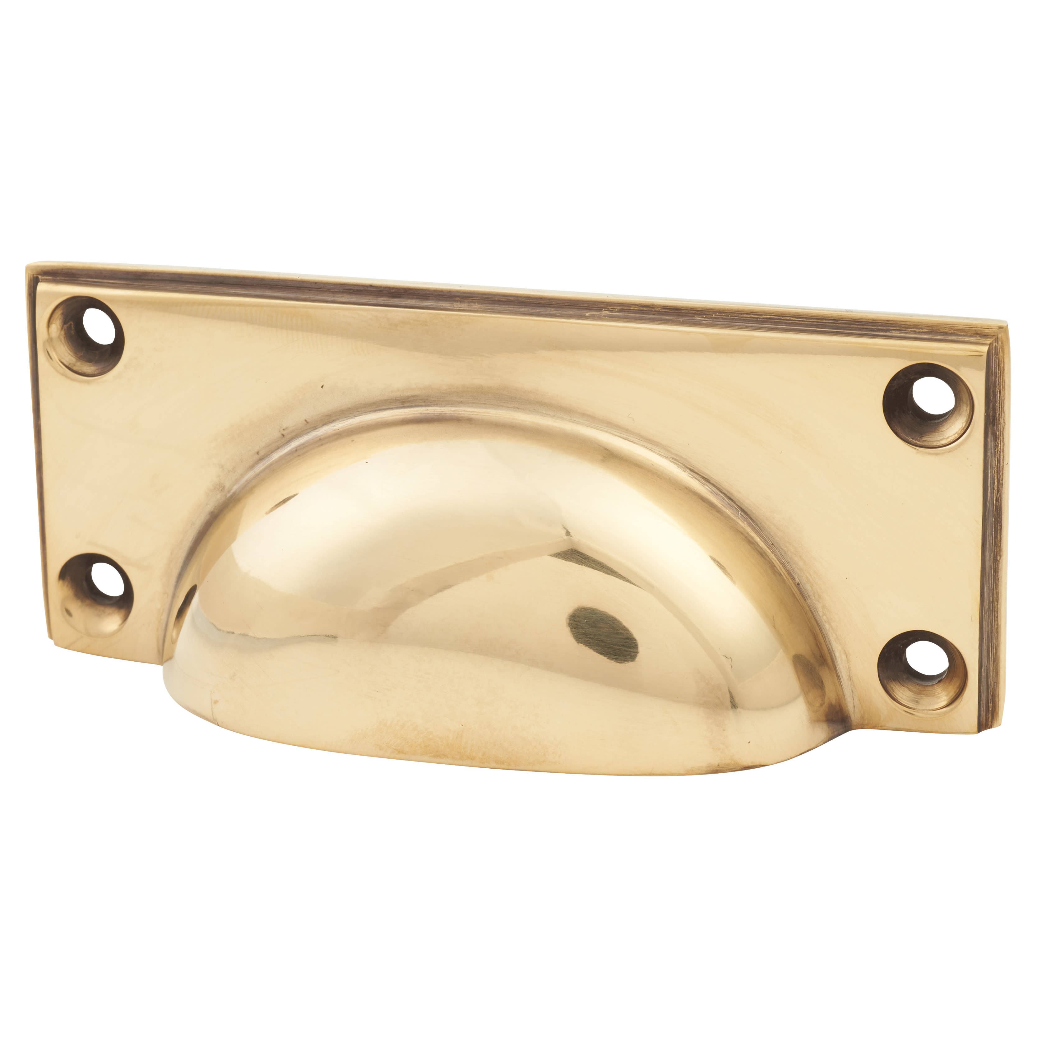 From The Anvil Art Deco Cup Cabinet Handle - 84mm Centres - Antique ...