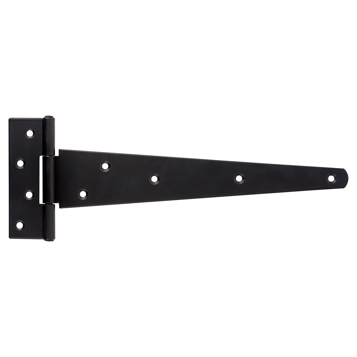 Heavy Duty Gate/Door Tee Hinge - 300 x 100mm - Black Powder Coated ...