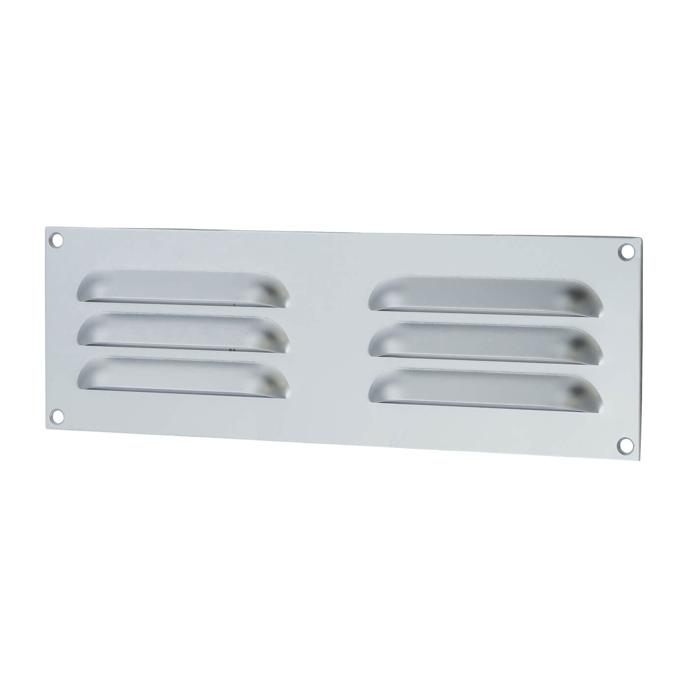 Plain Slotted Vent - 229 x 76mm - 4085mm2 Free Air Flow - Satin ...