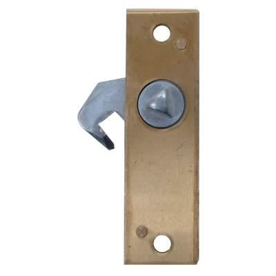 Angled Latch Plate 25 x 35 x 15mm Brass | IronmongeryDirect | Same Day ...