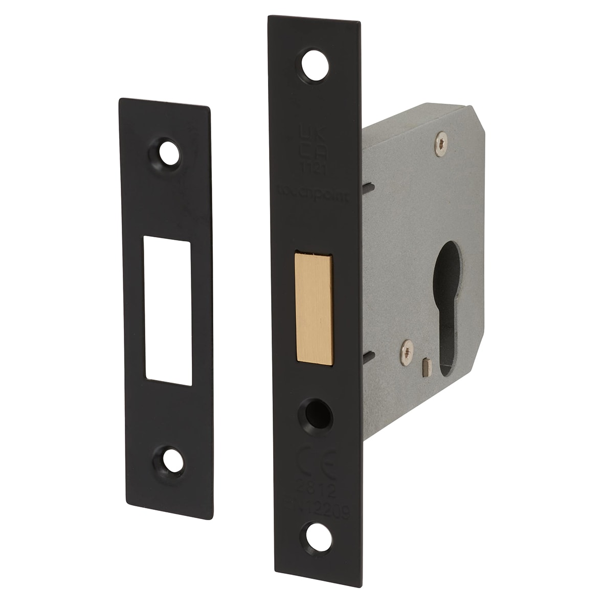 Touchpoint Contract Euro Profile Deadlock - 76mm Case - 57mm Backset ...