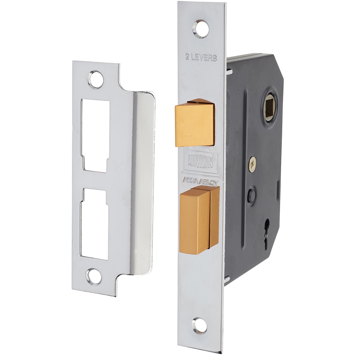 UNION 2295 2 Lever Sashlock - Key Number M24H - 76mm Case - 57mm ...