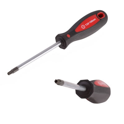 6-Lobe Pin One Piece Screwdriver - T20 | IronmongeryDirect | Same Day ...