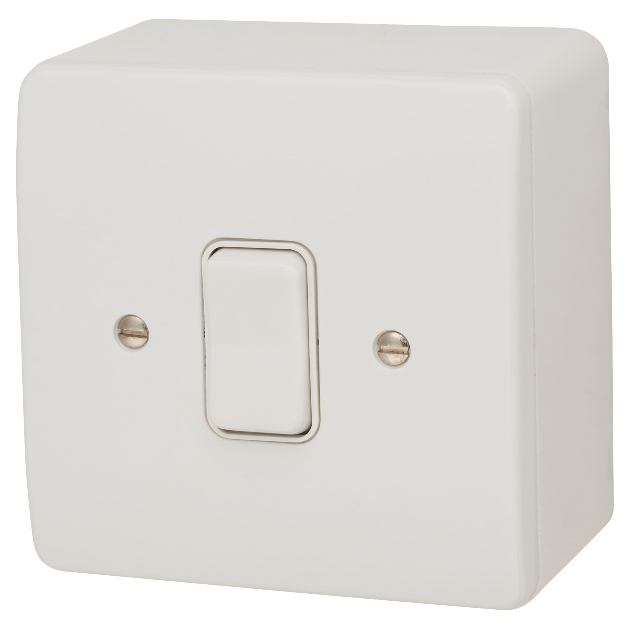 Window Operator Rocker Switch with Backbox - 230v | IronmongeryDirect ...