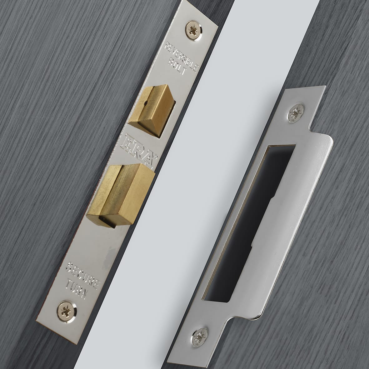 Touchpoint Budget Tubular Latch - 78mm Case - 57mm Backset - Square ...
