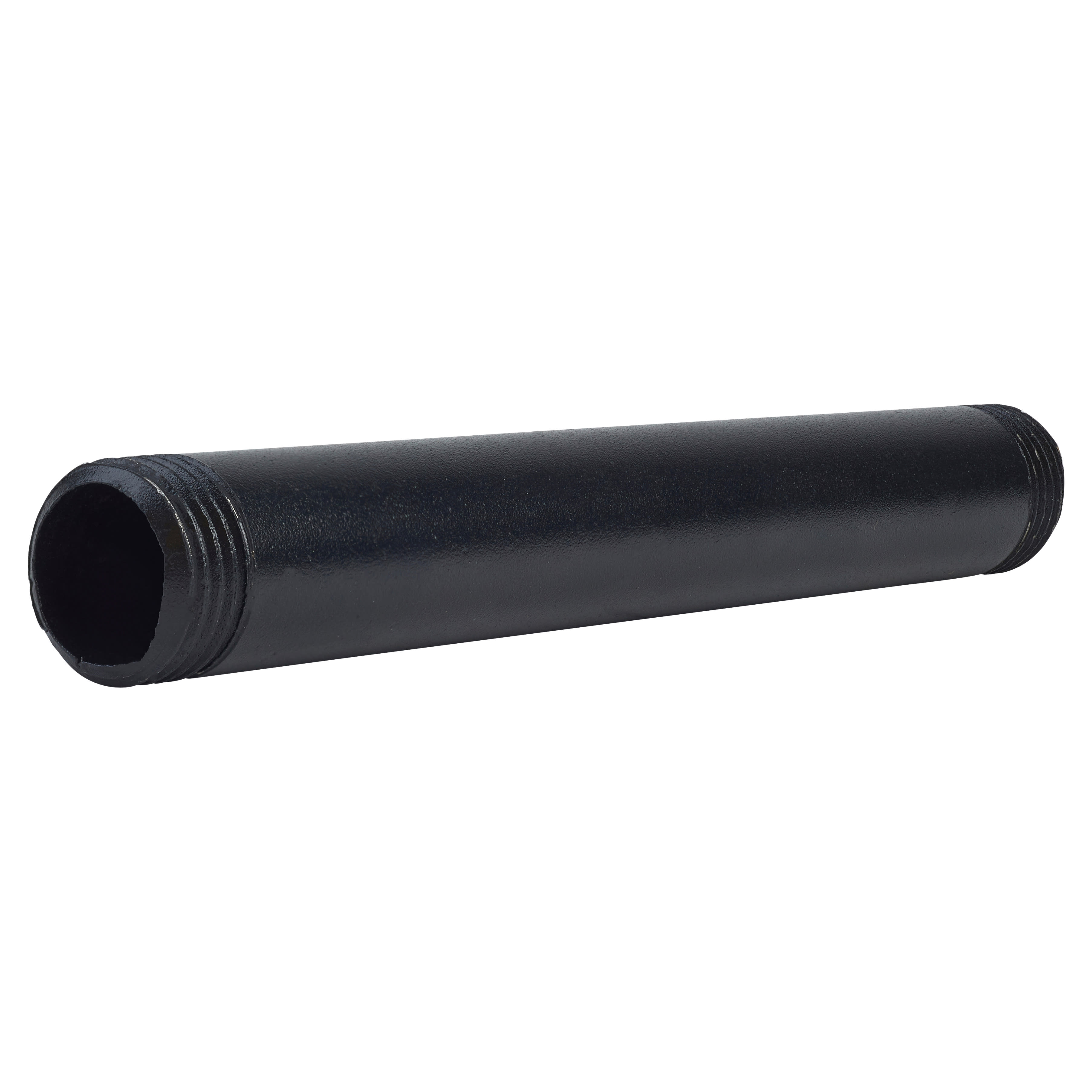 Altro 3/4" Pipe Shelving Iron Threaded Pipe - 6"/150mm Length - Black ...
