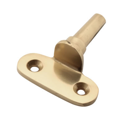 Hampstead Open Curl Window Stay - 10 Inch /250mm - Polished Brass ...