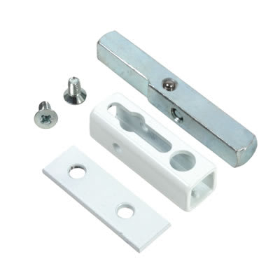 Rola Metal Casement Window Lock - White | IronmongeryDirect | Same Day ...