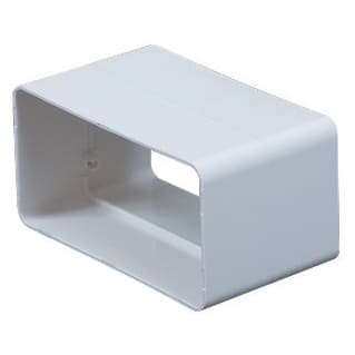 Awenta Flat Channel Duct Clip - 110 x 55mm - White | IronmongeryDirect ...