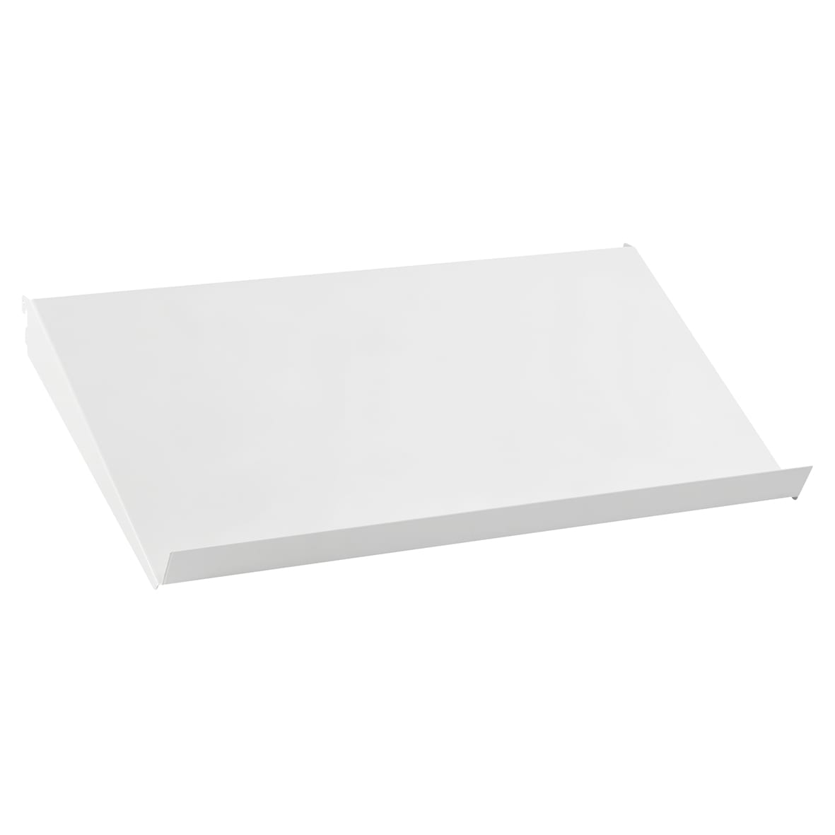 elfa Top Track System - Angled Metal Shelf - 600 x 350mm - White ...