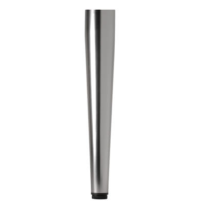 60mm x 710mm Tapered Table Legs Chrome Finish | IronmongeryDirect ...