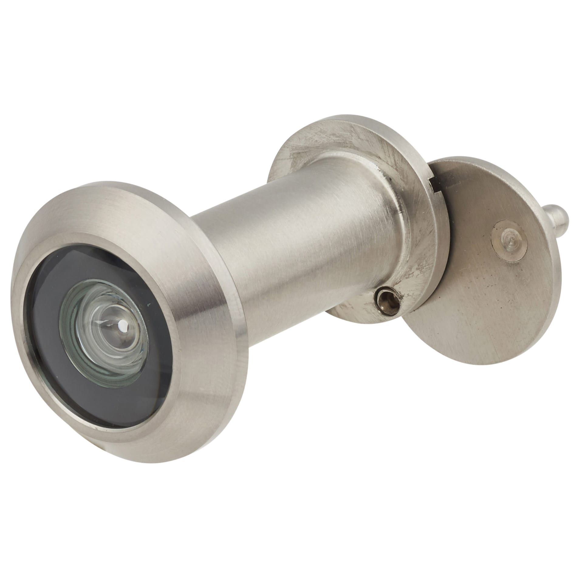 Door Viewer 180 Degree - 304 Satin Stainless Steel | IronmongeryDirect ...