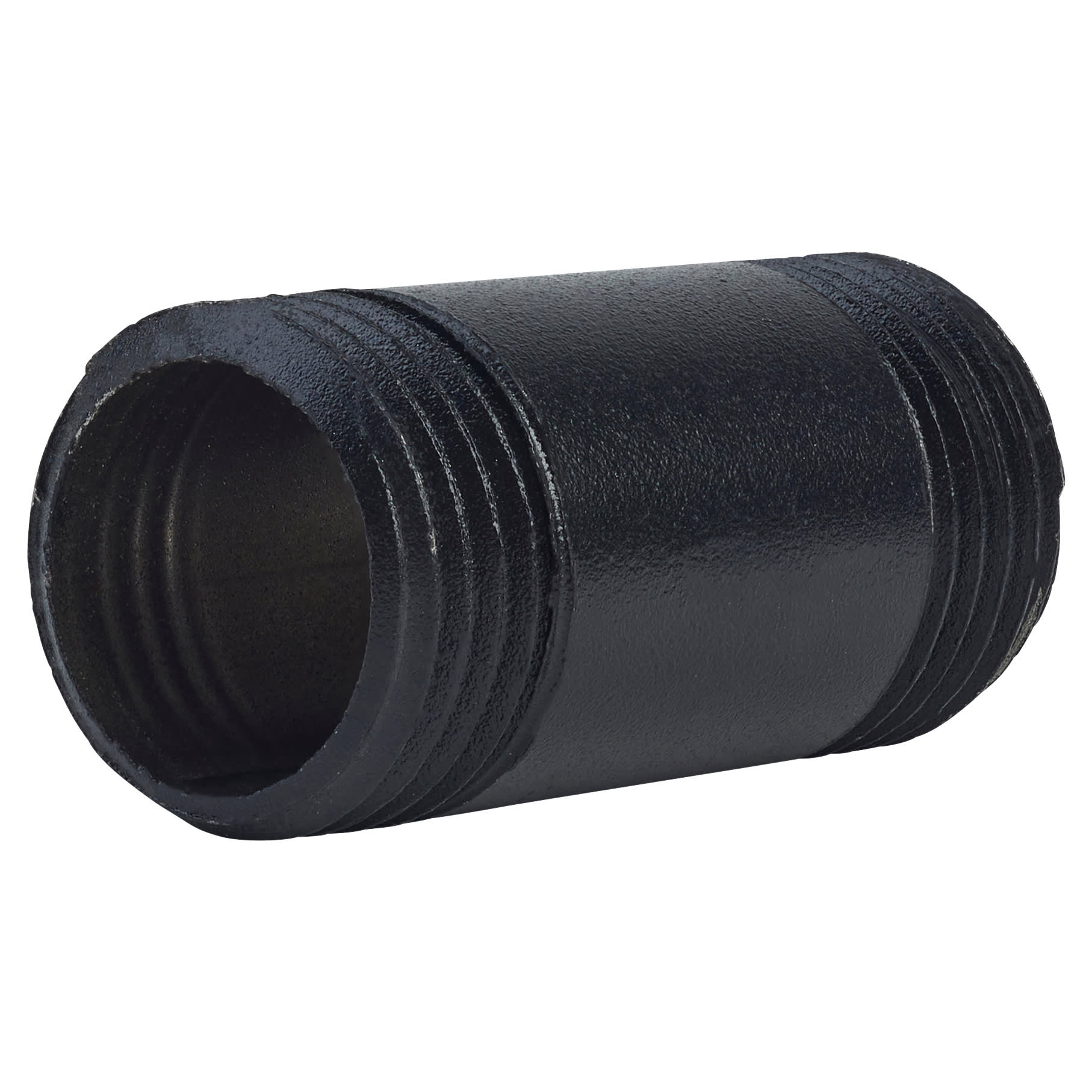 Altro 3/4" Pipe Shelving Iron Threaded Pipe - 1.5"/40mm Length - Black ...