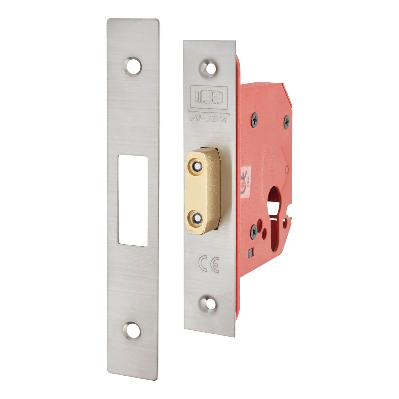Edge Fix Anti Thrust Plate | IronmongeryDirect | Same Day Despatch