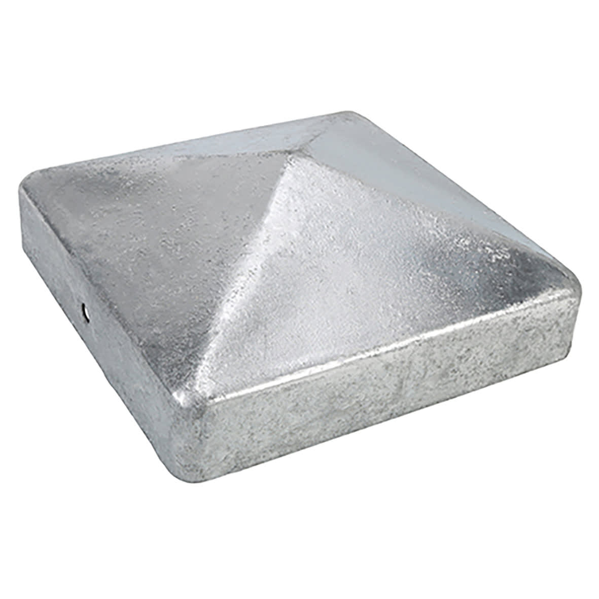 Taurus Fence Post Cap / Top - 75mm - Galvanised | IronmongeryDirect ...