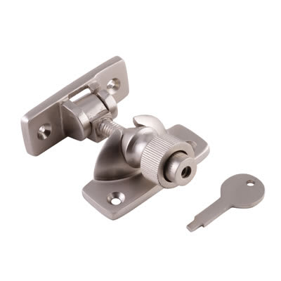 Hampstead Brighton Screw Pattern Locking Fastener - 57mm - Satin Nickel ...