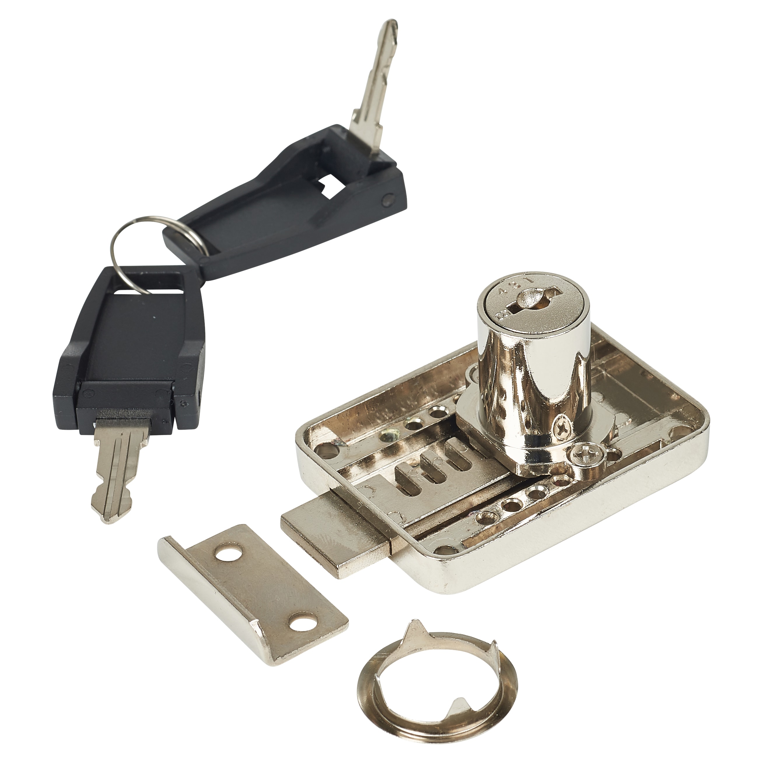 Adjustable Backset Lock - 22 x 18mm - Keyed to Differ ...