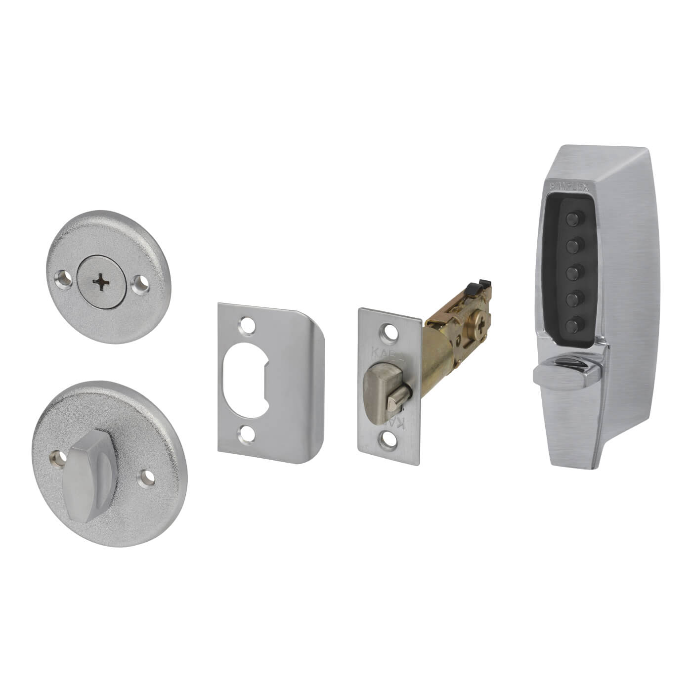 Kaba Unican Light Duty Mechanical Code Lock - Satin Chrome ...