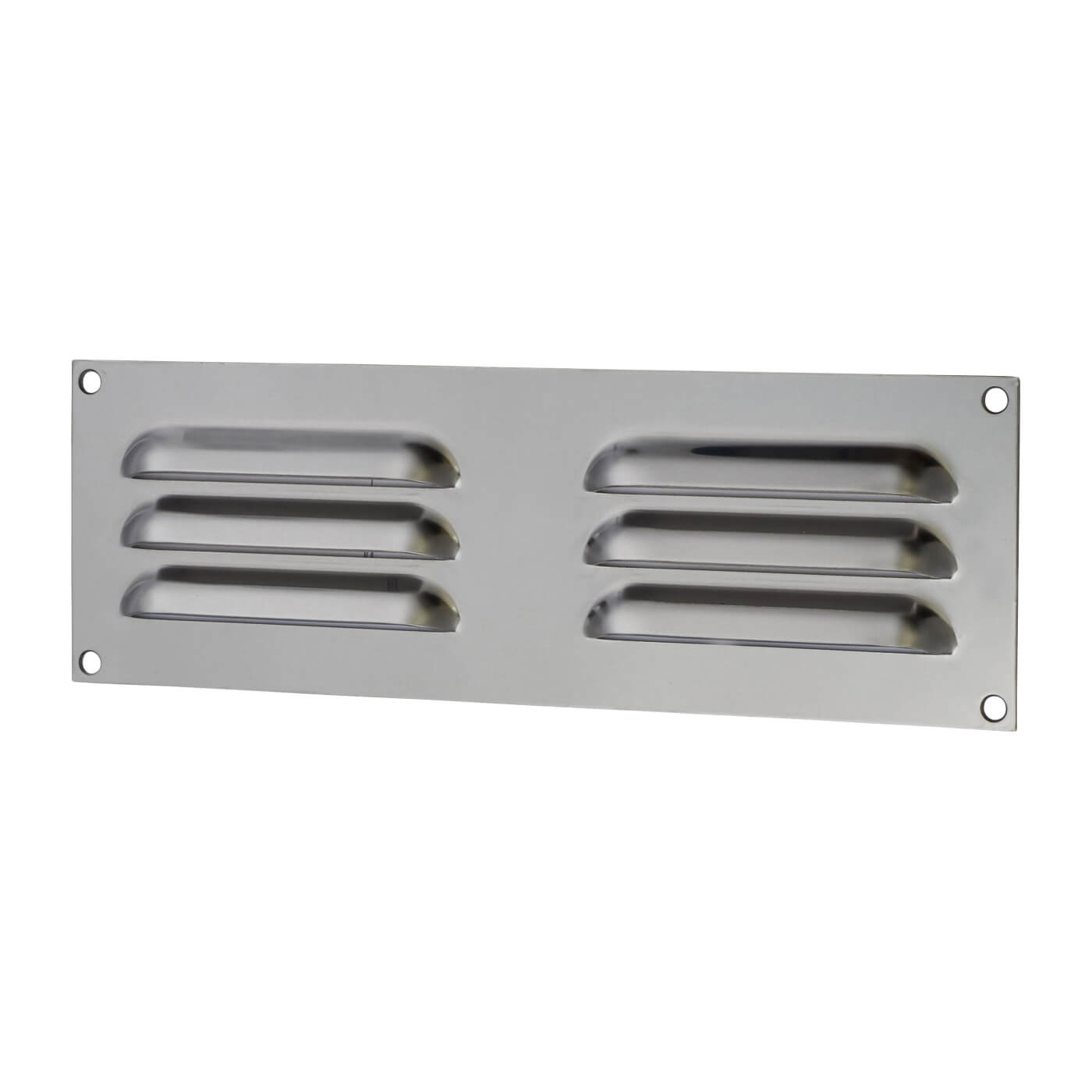 Plain Slotted Vent - 242 x 89mm - 4370mm2 Free Air Flow - Satin ...