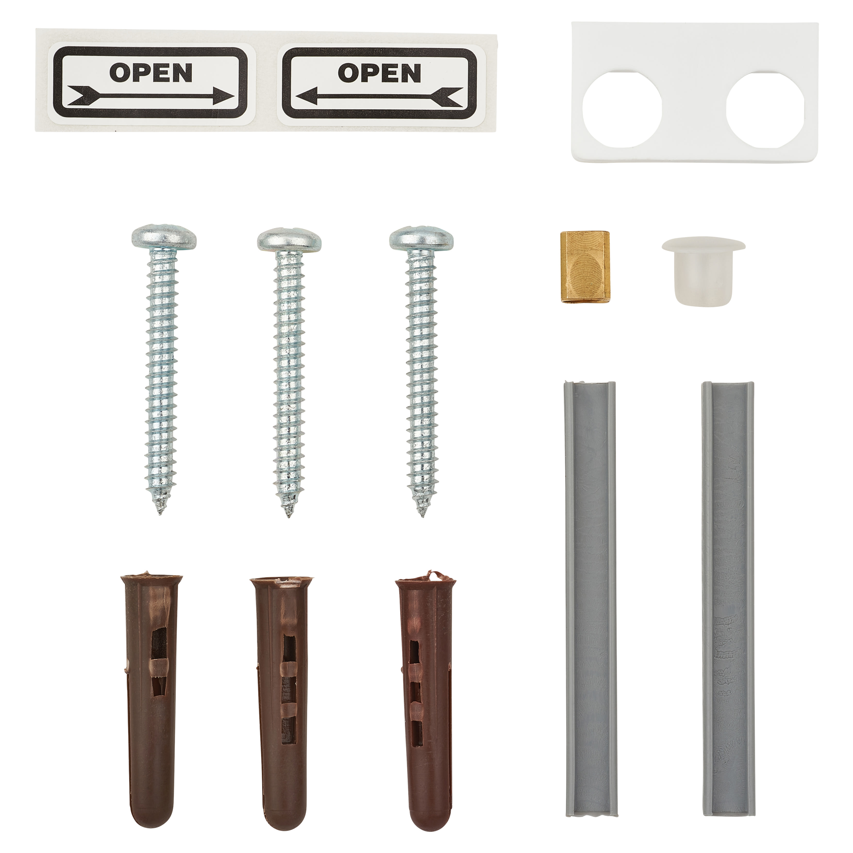 Teleflex Clearline Midi Fitting Kit - White | IronmongeryDirect | Same ...