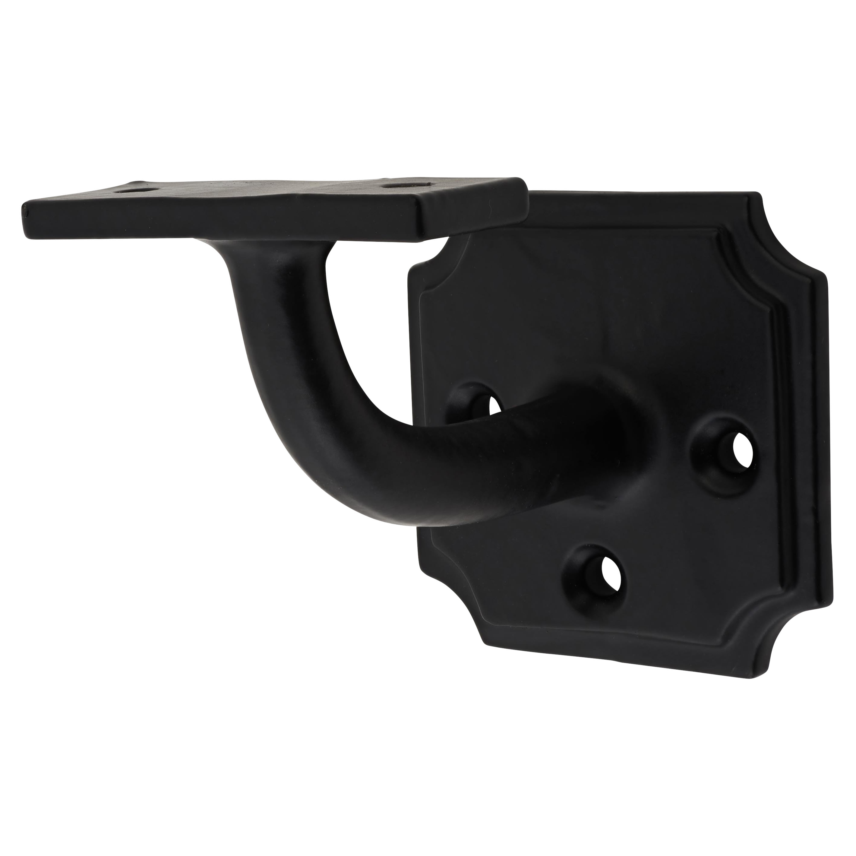 Olde Forge Handrail Bracket - 63mm Projection - Antique Black Iron ...