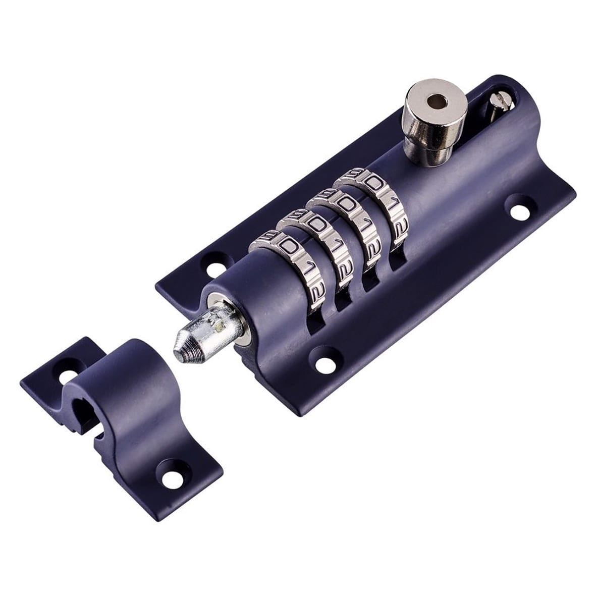 Combination Bolt Security 125mm Black | IronmongeryDirect | Same Day ...