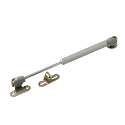 Gas Spring Stay - Downward 150n Grey/Silver | IronmongeryDirect | Same ...