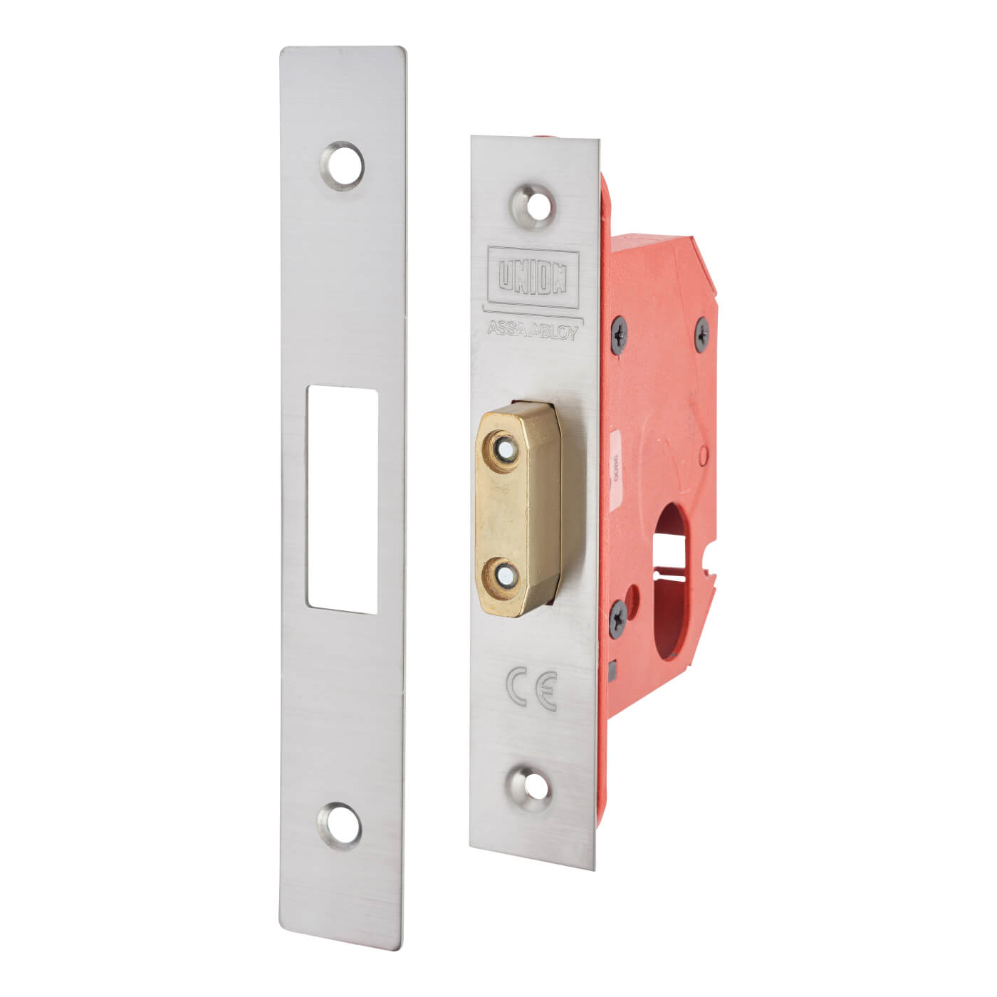 UNION 21OVS StrongBOLT Oval Profile Deadlock - 68mm Case - 45mm Backset ...