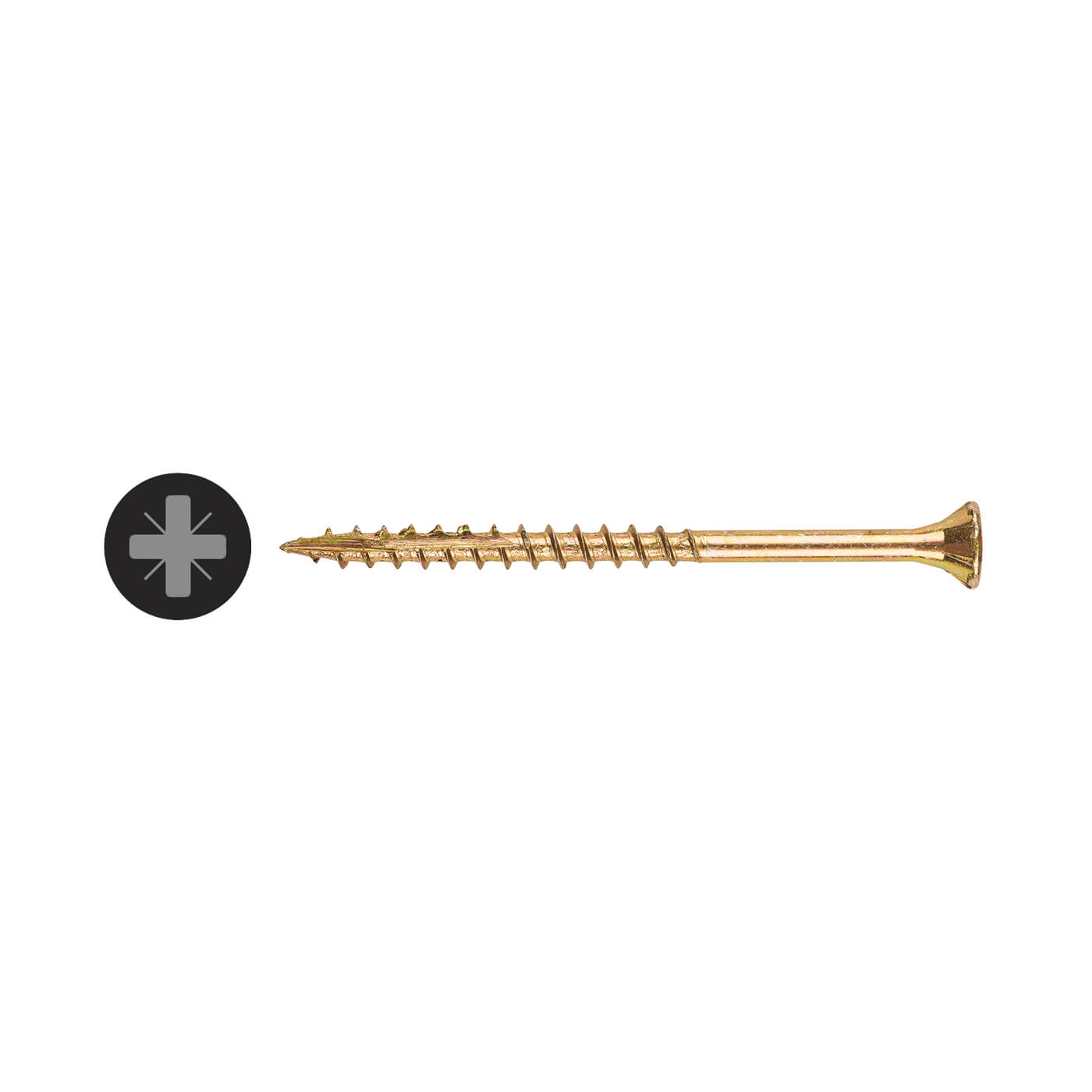 Reisser Cutter Woodscrew - 4.0 x 60mm - Pack 200 | IronmongeryDirect ...