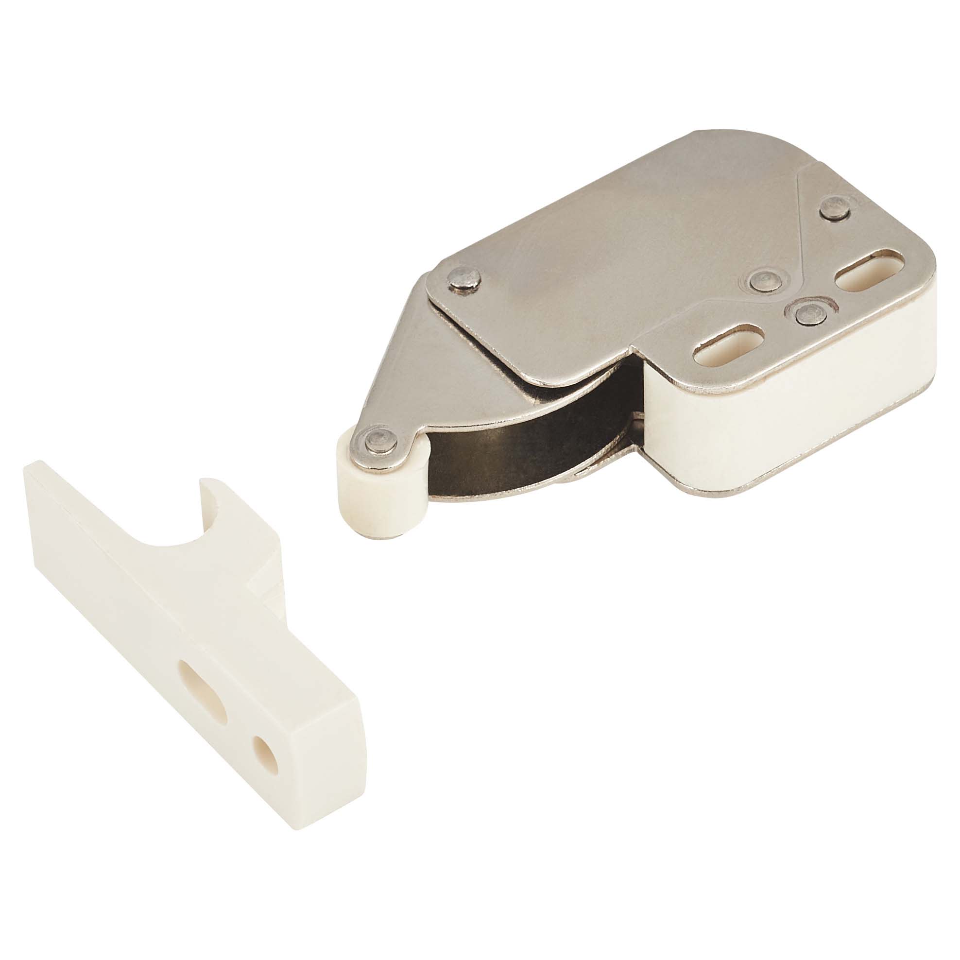 Mini Roller Tip Touch Latch | IronmongeryDirect | Same Day Despatch