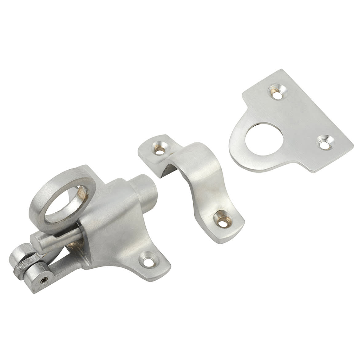 Traditional Fanlight Catch - Satin Chrome | IronmongeryDirect | Same ...